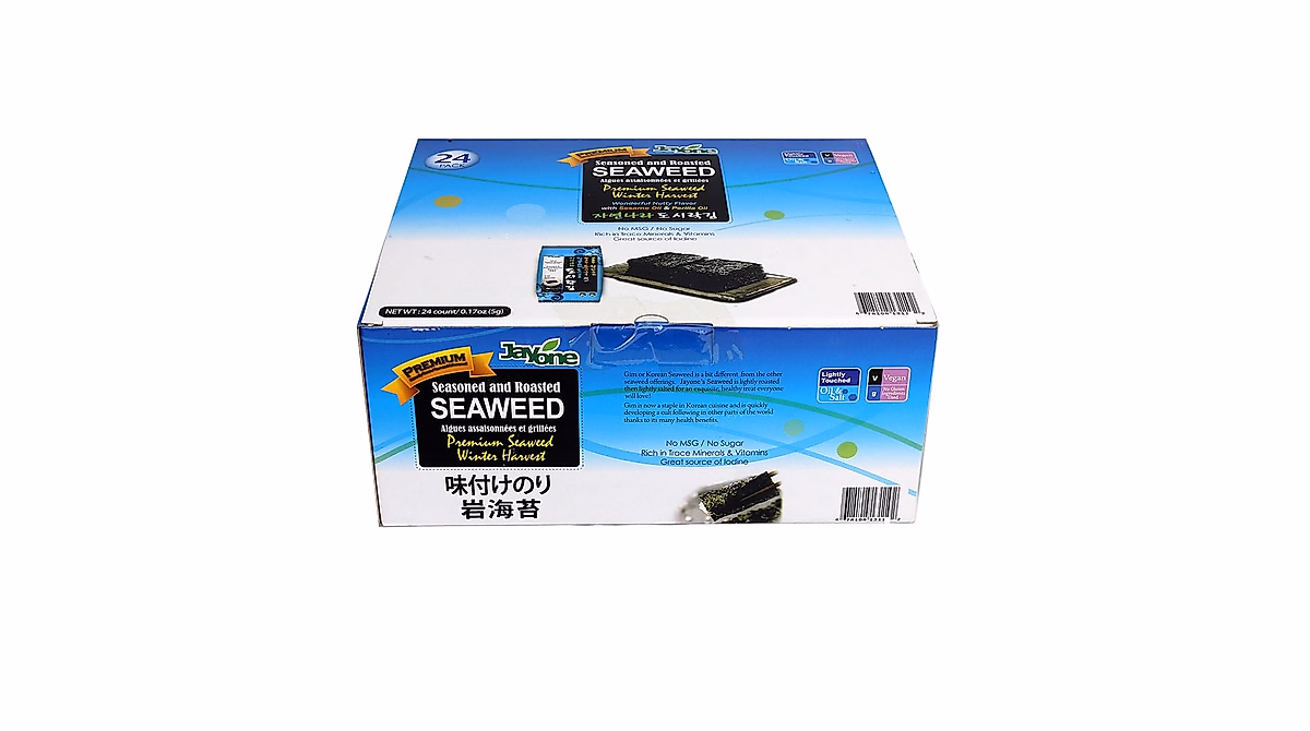 Jayone Roasted Seaweed Snacks - Healthy & Delicious