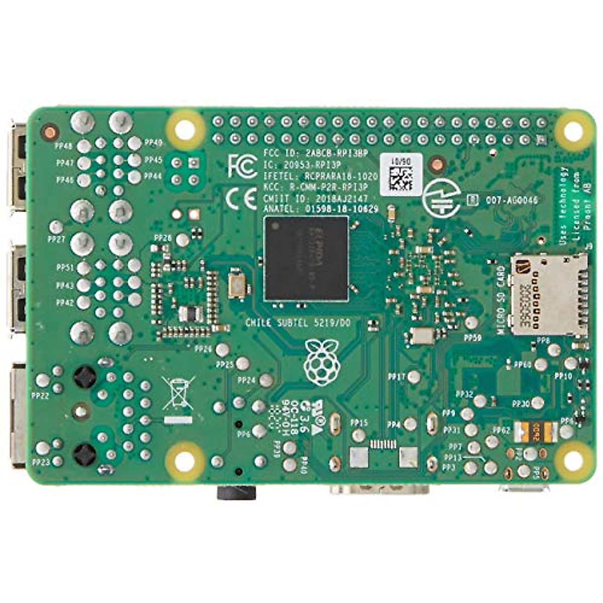 RS Components Raspberry Pi 3 B+ Motherboard