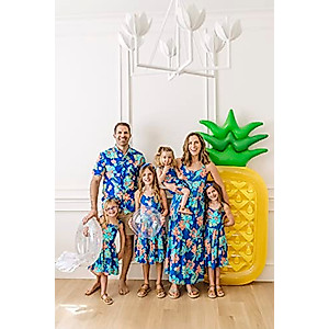 The Children's Place Baby Girls' and Newborn Dresses, Tropical Floral, 0-3 Months