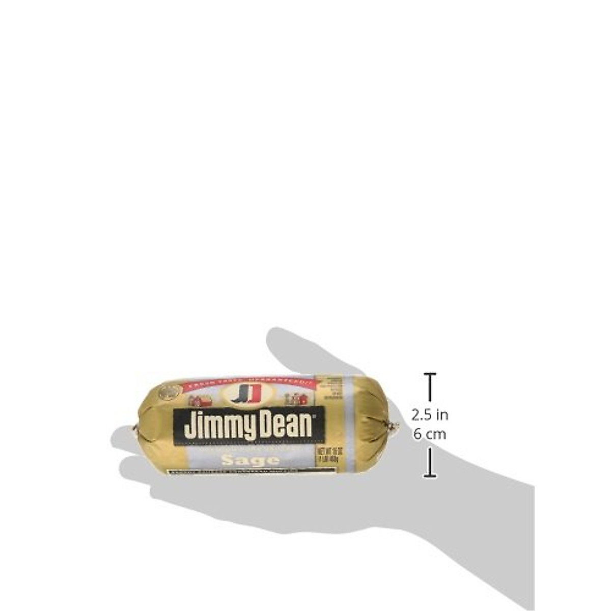 Jimmy Dean® Premium Pork Sage Sausage Roll, 16 oz.
