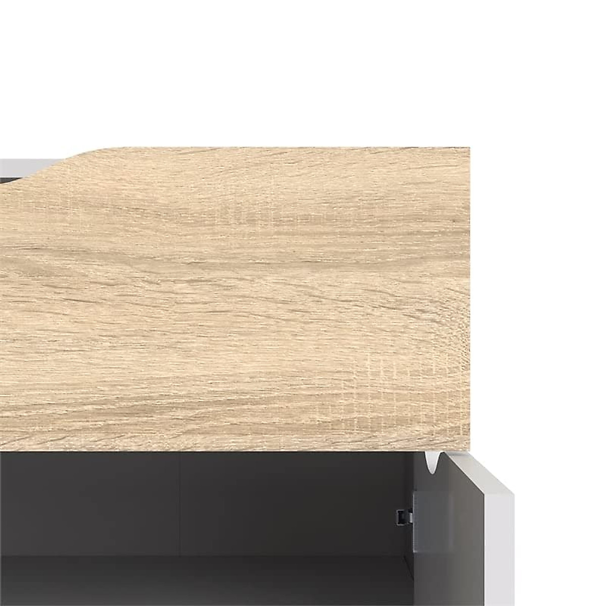 Tvilum Diana Sideboard with 2 Doors and 1 Drawer, White Oak