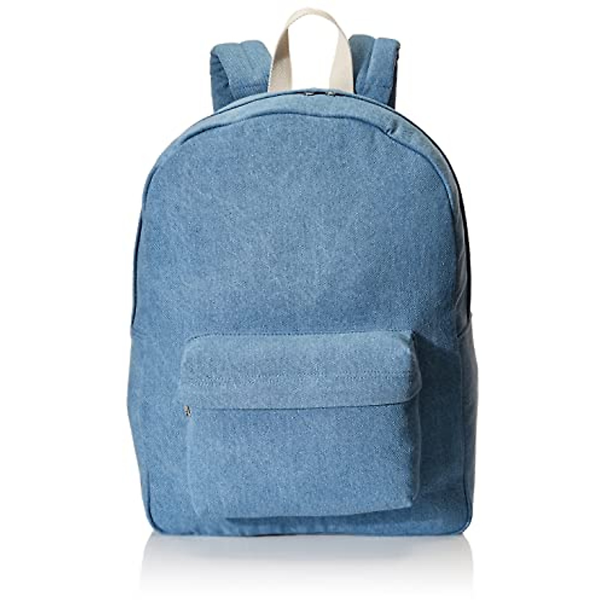 American Apparel Unisex Cotton Canvas School Bag, Light Wash, One Size