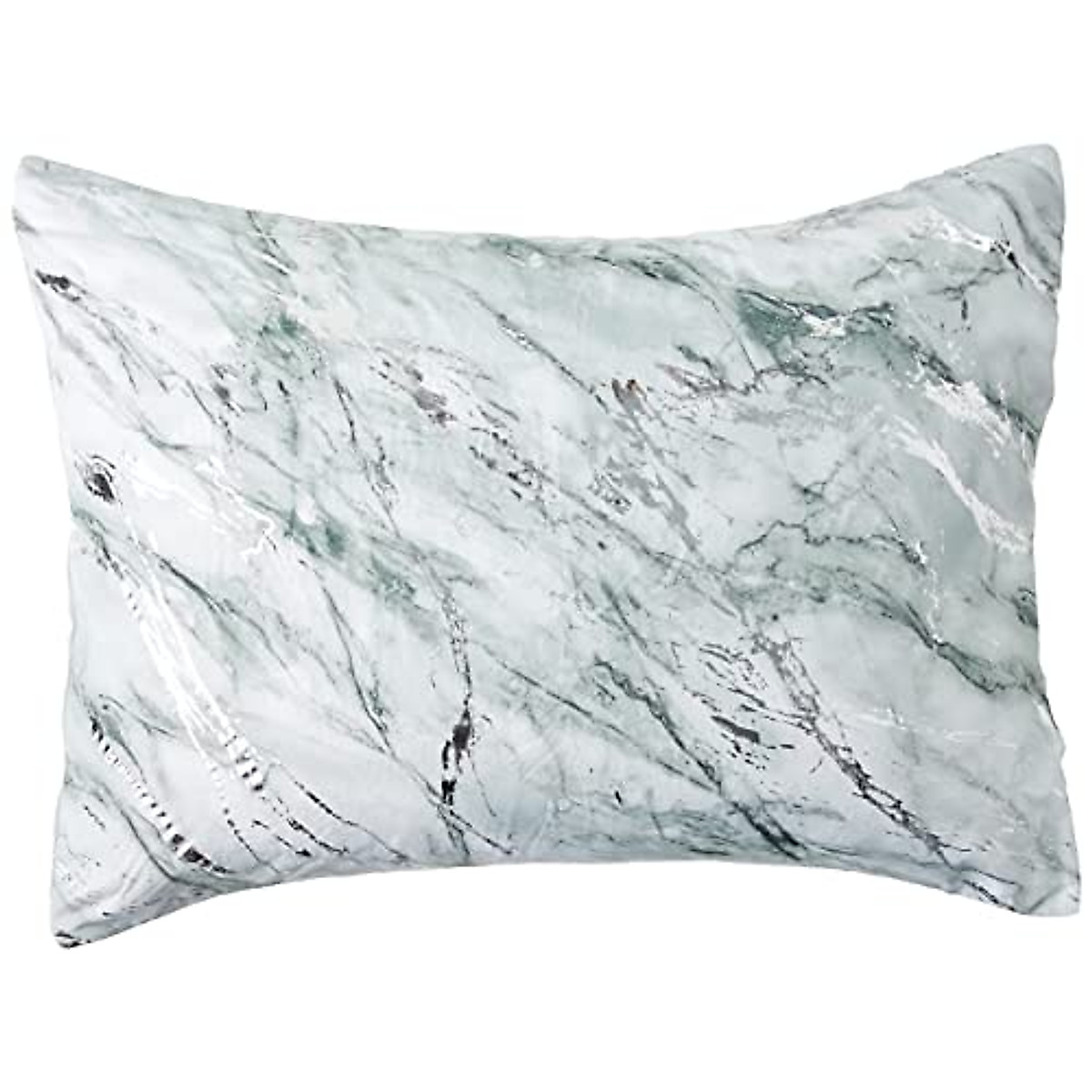 Pop Shop Marble 2 Piece Comforter Set, Twin, Silver