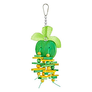 Petco Brand - You & Me The Little Apple Chewing Bird Toy, Small