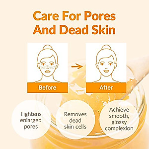 LALARECIPE Yuzu Vitamin C Ampoule Facial Moisturizer | Hydrating Face Brightening Serum w/Niacinamide | Dark Spot Corrector Face Serum for Glowing Skin | Day and Night Moisturizer for Face 1.69 fl oz