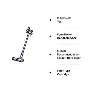 Dyson V7 Animal Cordless Stick Vacuum Cleaner, Iron