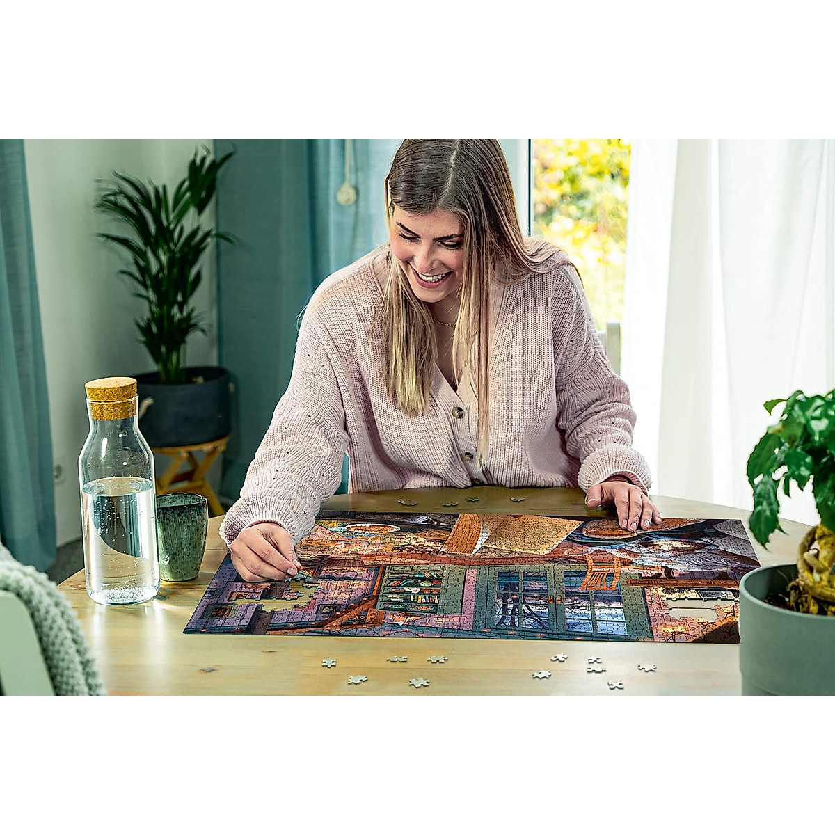 Ravensburger The Cosy Shed (1000 Piece Version of Cozy Retreat) Jigsaw Puzzle for Adults - Every Piece is Unique, Softclick Technology Means Pieces Fit Together Perfectly