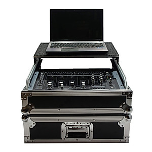 Harmony Audio HC19MIXLT Flight 11U Universal 19" Mixer Glide Laptop Stand Custom Case