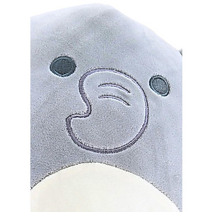 Squishmallow Kellytoy Mila 8 Inch Grey Elephant Squishy Plush Animal