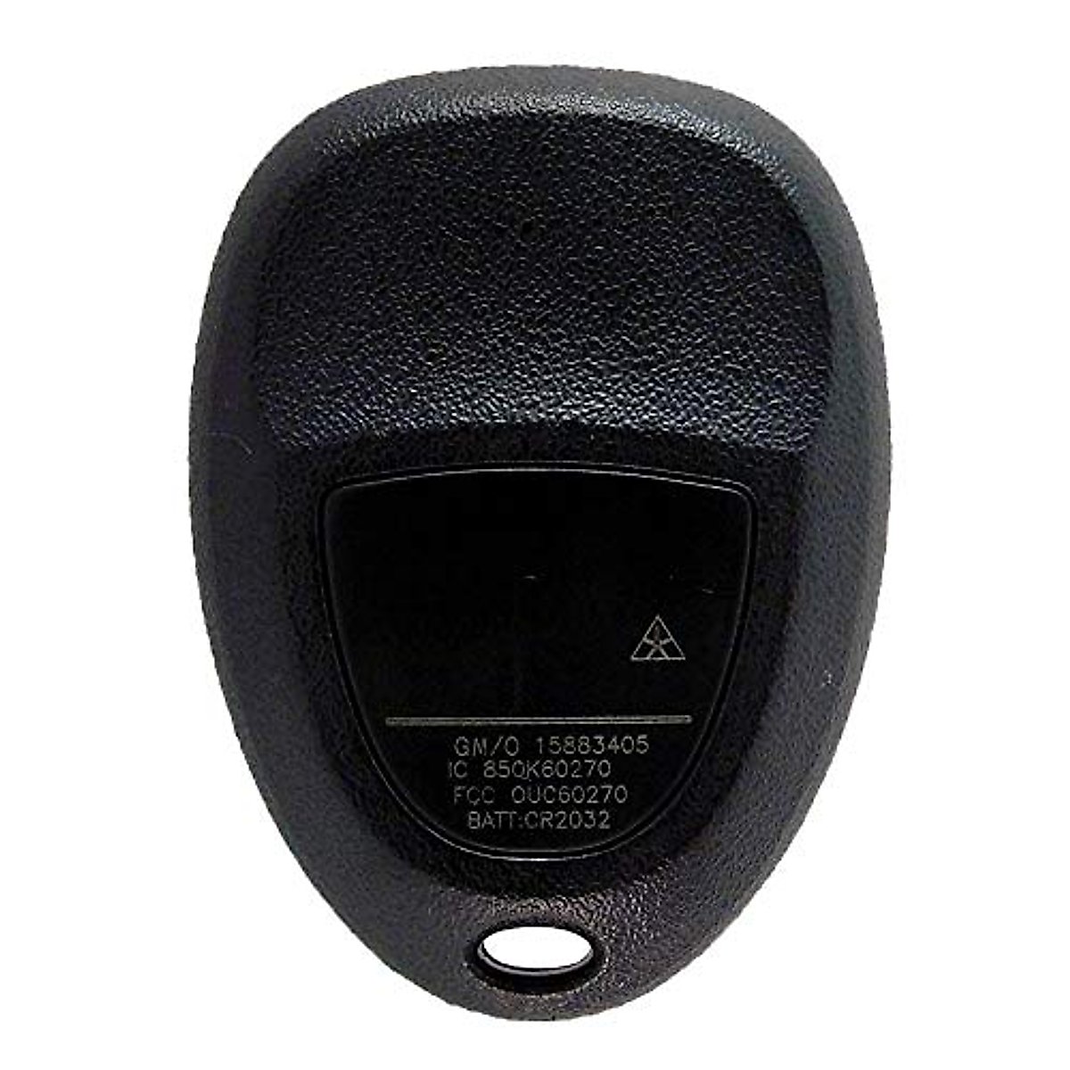 4-Button Replacement Case for GM Remotes with FCC ID OUC60221 or OUC60270 ONLY