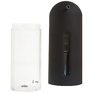 Umbra - 330190-040 Penguin Pump, Kitchen Soap Dispenser, Also Works with Hand Sanitizer, 12 oz (355 ml), Black