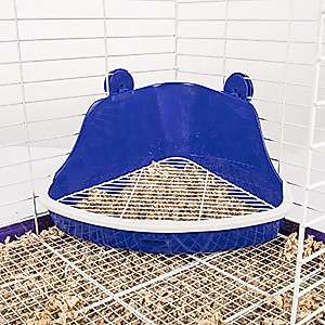 Ware Manufacturing Plastic Scatterless Lock-N-Litter Small Pet Pan (Colors May Vary)