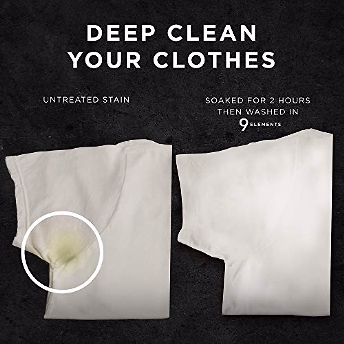 9 Elements Natural Laundry Detergent Liquid Soap, Lemon Scent, Vinegar Powered, 46 Fl Oz, 2 Count