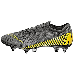 Nike Vapor 12 Elite SG-Pro Mens Football Boots AH7381 Soccer Cleats (UK 7 US 8 EU 41, Thunder Grey Black 070)