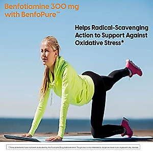 Doctor's Best Benfotiamine, Non-GMO, Vegan, Gluten Free, Soy Free, Helps Maintain Blood Sugar Levels, 300 mg, 60 Veggie Caps (DRB-00270)