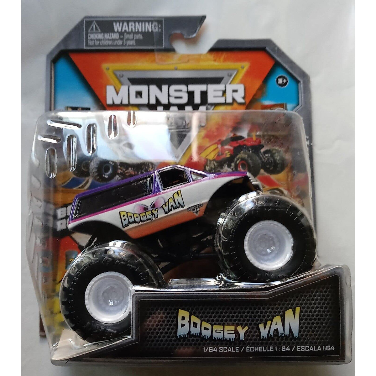 Monster Jam Boogey Van, Series 27 (1:64 Scale)