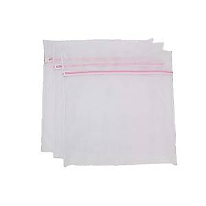 Donna's She-Shed 3 Pack X-Large Mesh Laundry Bags 23" x 23" for Sweaters, Dresses, Stuffed Toys, delicates. Helps Protect delicates in The wash. Use for Large Item or Multiple Medium/Small Items.
