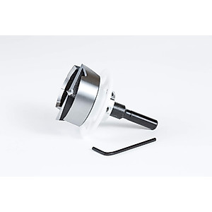 TP-PLJ214 - Puck Light Jig Kit, 2-1/4" Forstner Bit with Case - for LED Puck Lights and Light Strips - Made in USA - True Position Tools