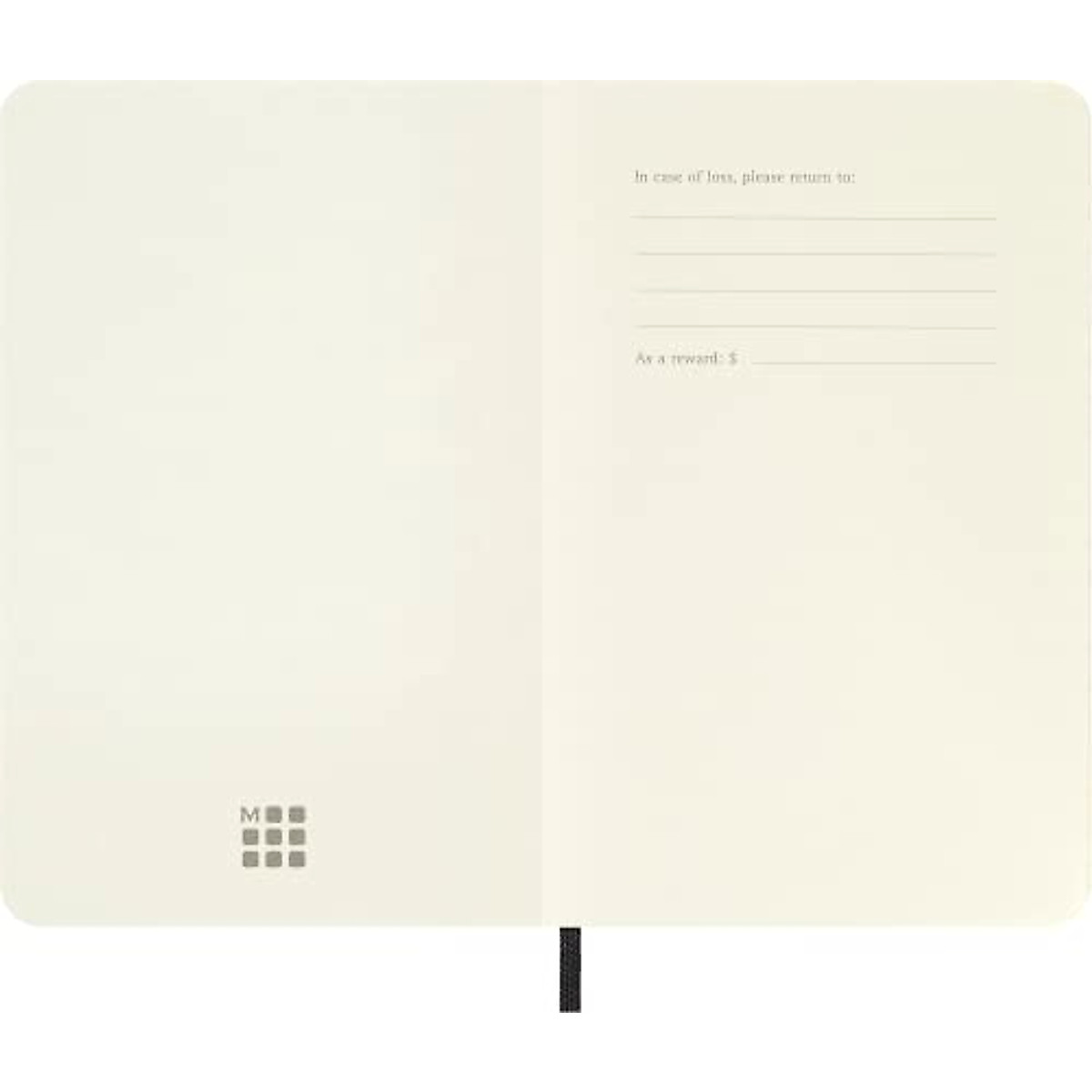 Moleskine Classic Notebook, Soft Cover, Pocket (3.5" x 5.5") Plain/Blank, Black, 192 Pages