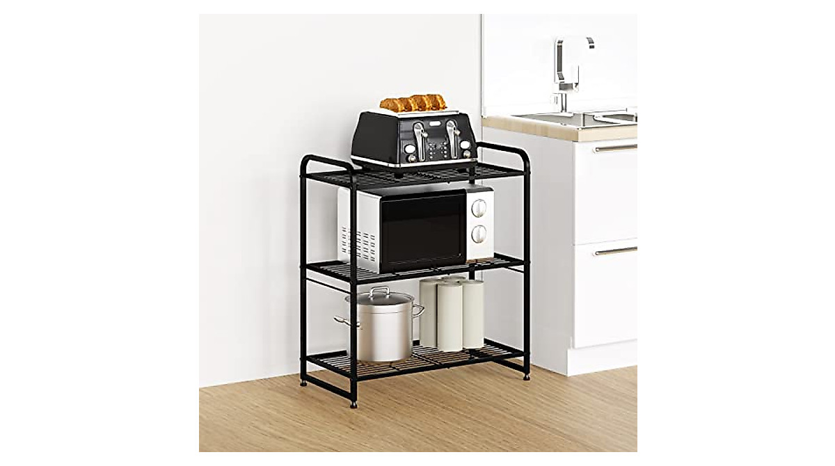 Buy Simple Trending 3-Tier Stackable Wire Shelf Rack