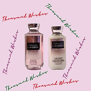 Bath and Body Works A Thousand Wishes Gift Set of Shower Gel and Lotion
