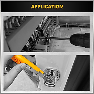 ELEAD 47-Piece Magnetic Nut Driver & Screwdriver Bit Set - Strong Magnetic Nut Drivers for Impact Drill, Power Nut Driver, Screwdriver Bit, Mini Ratcheting Wrench, Drill Bit Extension & Socket Adapter