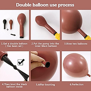 Dusty Pink Balloon Garland Double Stuffed Dusty Rose Mauve Light Pink Matte Balloon Boho Blush Nude Balloon Arch Kit for Baby Shower Birthday Bridal Wedding Party Decoration