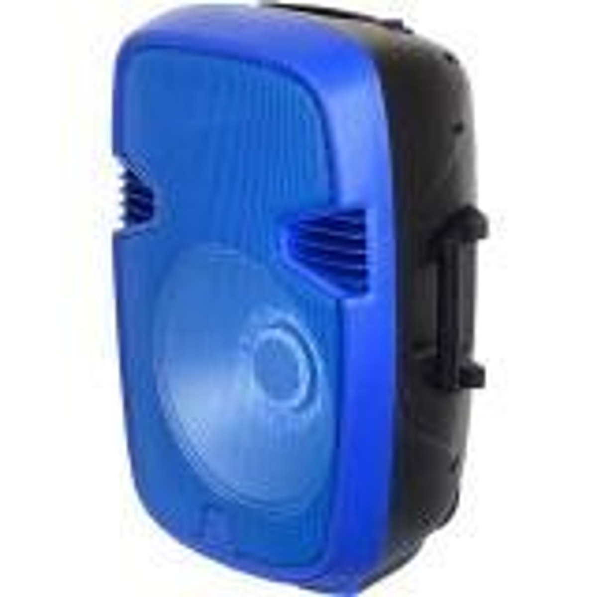 IQ Sound IQ-3415DJBT Rechargeable PA Speaker w/Bluetooth/FM/USB/SD Blue