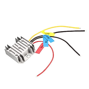 uxcell Uxcell Power Converter Regulator DC 12V/24V to DC 5V 10A 50W Waterproof Voltage Convert Transformer