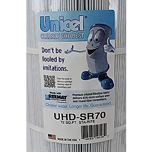 Unicel Replacement Filter Cartridge for Swimming Pool Filter Unicel UHD-SR70 70 Sq. Ft. Sta-Rite.