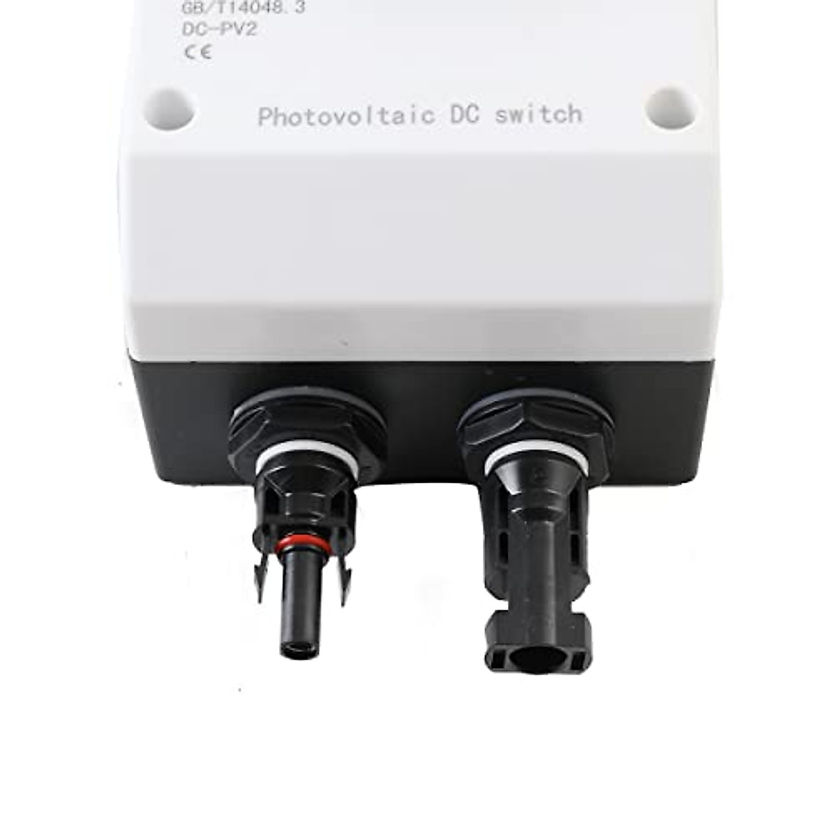 HOTSTORE Solar Switch Photovoltaic Isolator, DC Isolator PC Isolated Solar Switch 1000V 32A Outdoor IP66 Waterproof Easy Installation for RV Fuse Proctive