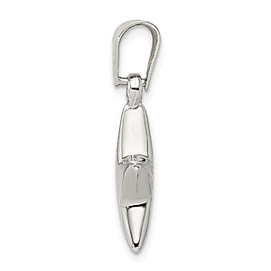 Sonia Jewels 925 Sterling Silver Star Charm Pendant - 23mm x 16mm