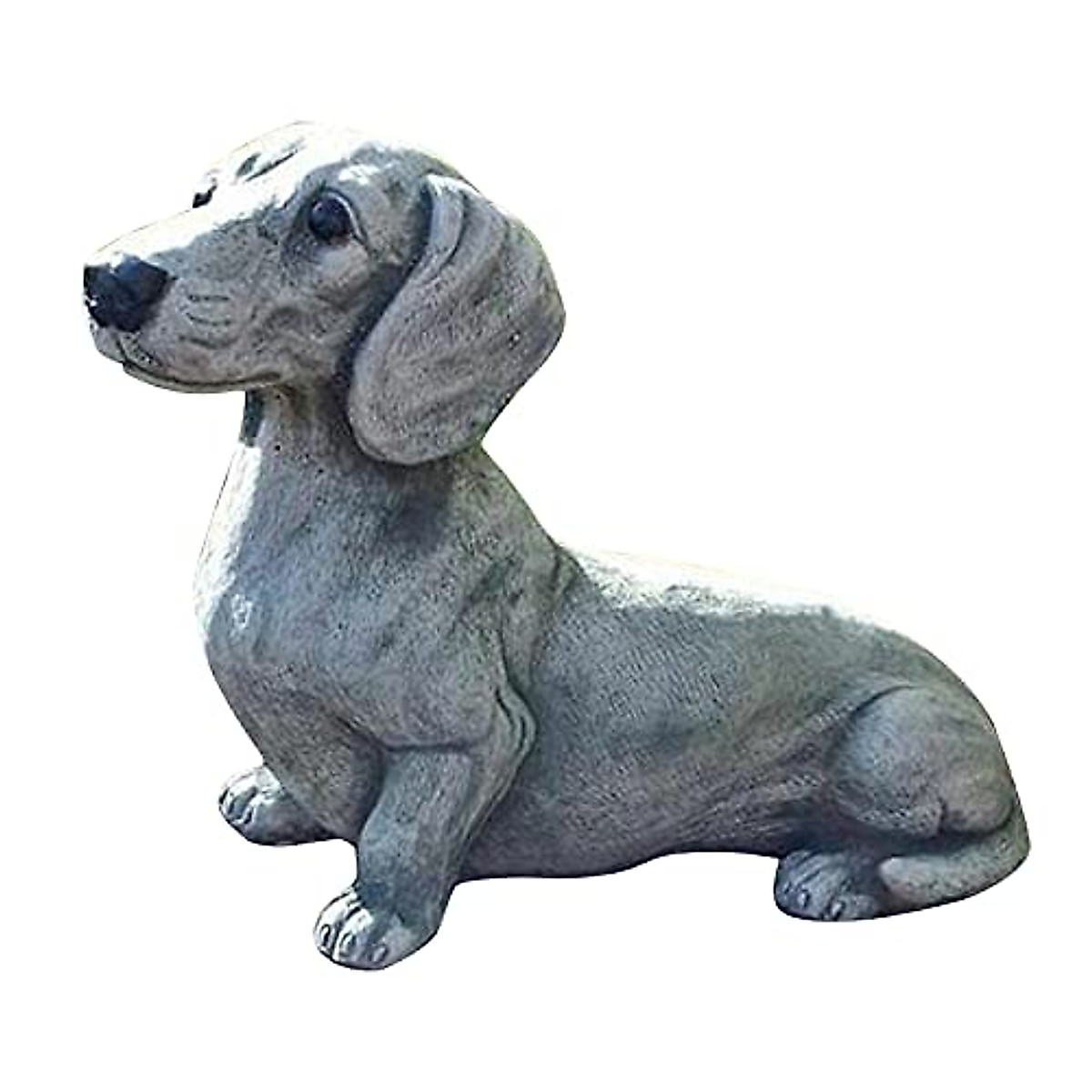 Dachshund Statue Garden Decor,Lawn Garden Figurine Dog Statue,Memorial Dog Figurines for Garden Home Decor