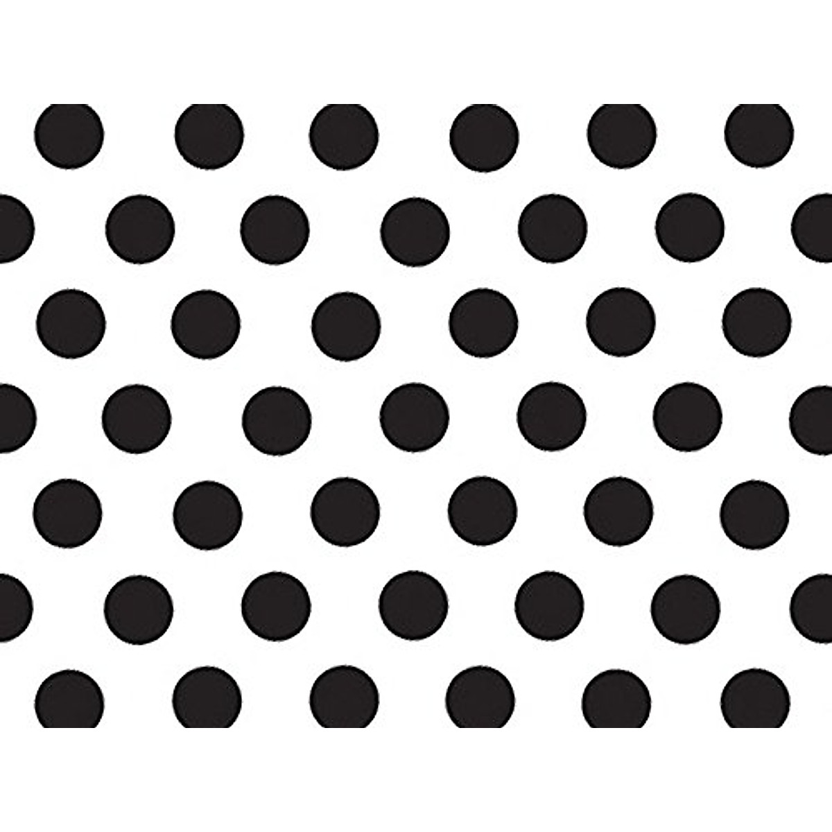 Black and White Polka Dot Tissue Paper - 20 Inch x 30 Inch - 24 XL Sheets Premium Paper Made in USA