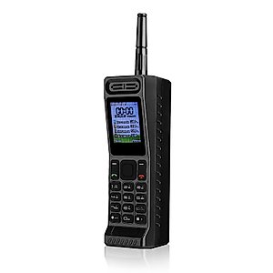 Limouyin Vintage Cell Phone, Retro Brick Cell Phone Four Card Four Standby Quad?Band 2G Bluetooth Mobile Phone 4800mAh Long Standby Big Phone for Seniors(Black)