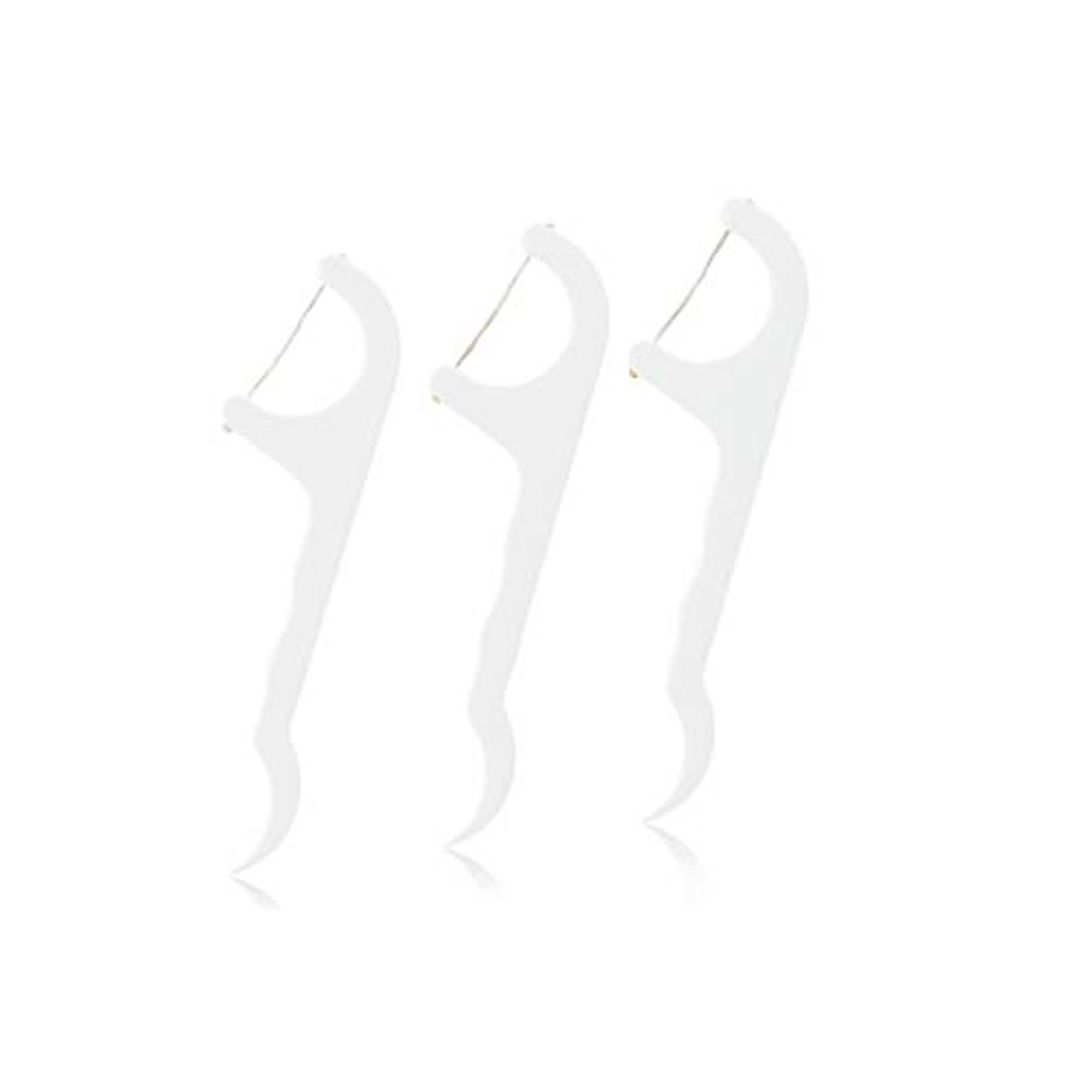 DentAdvance Original Dental Floss Picks - Premium Angled, Easy Reach Back Teeth | Tooth Flossers | Unflavored, 90 ct, w/ Travel Case