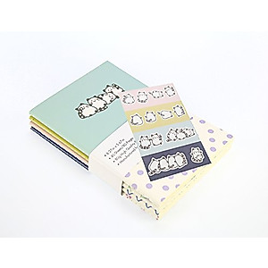 MILIKO A5 Kitty Series Softcover Notebook/Journal/Diary Set-8.27 Inches x 5.67 Inches, 4 Unique Designed Notebooks per Pack