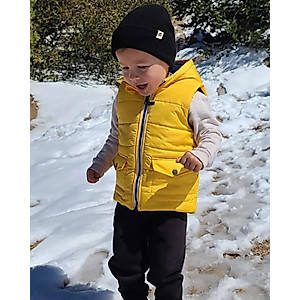 FURTALK Baby Beanie Fleece Lined Toddler Winter Hat Boys Girls Knit Warm Beanies Kids Ski Hats for 0-8 Years