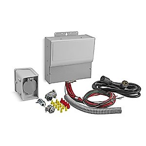 Kohler 37 755 07-S 10-Circuit Manual Transfer Switch Kit for Portable Generators