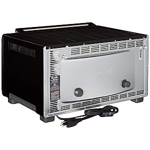 Breville Smart Pro Countertop Oven, Bla, Black Sesame (Renewed)