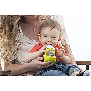Joovy Boob Nipples with Elongated Shape to Mimic Mom and Available in 5 Flows Including X-Cut Extra Fast Flow for Thicker Foods - Compatible with Joovy Boob Bottle Line (Clear, Stage 3, 2 Count)