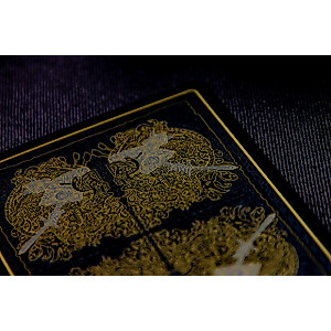 Valkyrie Playing Cards by Gent Supply - Gold, Silver & Black Edition
