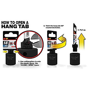 Performance Tool W83241 1/2 Drive Rounded Lock Nut Socket, 2-3/8-Inch Used on Ford Explorer, Ranger and Bronco II with Automatic Hubs