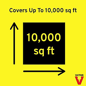 Victor M8002 Mole & Gopher Repellent Yard Spray – 1 Bottle, Yellow