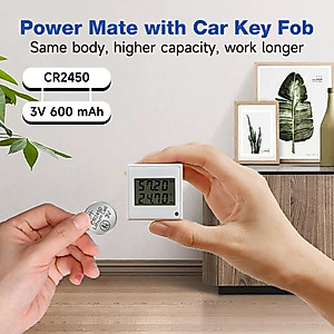 CR2450 Lithium Battery 3 Volt 600mAh Coin Button Cell 100 Pack