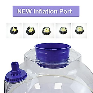 Balloon Stuffing Machine,New 16.9'' Balloon Stuffer to Wrap Gift Professional Balloon Filling Kit with 9 Accesorios Used for Wedding Christmas Birthday Party Decoration