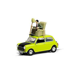 Scalextric Mr. Bean's Do-It-Yourself Mini Cooper 1:32 Slot Race Car C4334