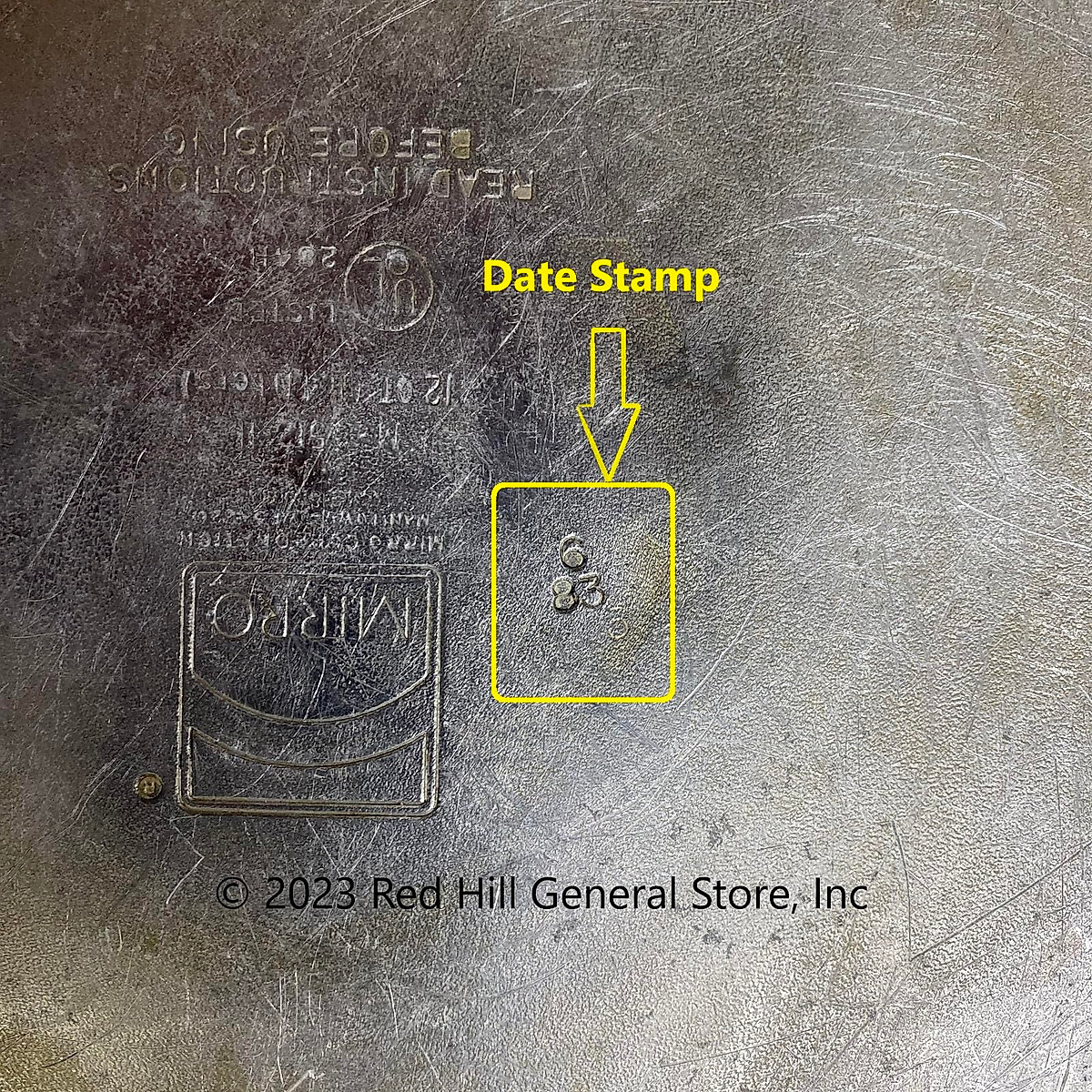 S-9882 Genuine Replacement Gasket for Mirro Pressure Canners Fits M-312, M-312-35, M-406, M-416, M-512, M-512-11, M-522, M-526, M-526-11, M-622 Made after January 1983.