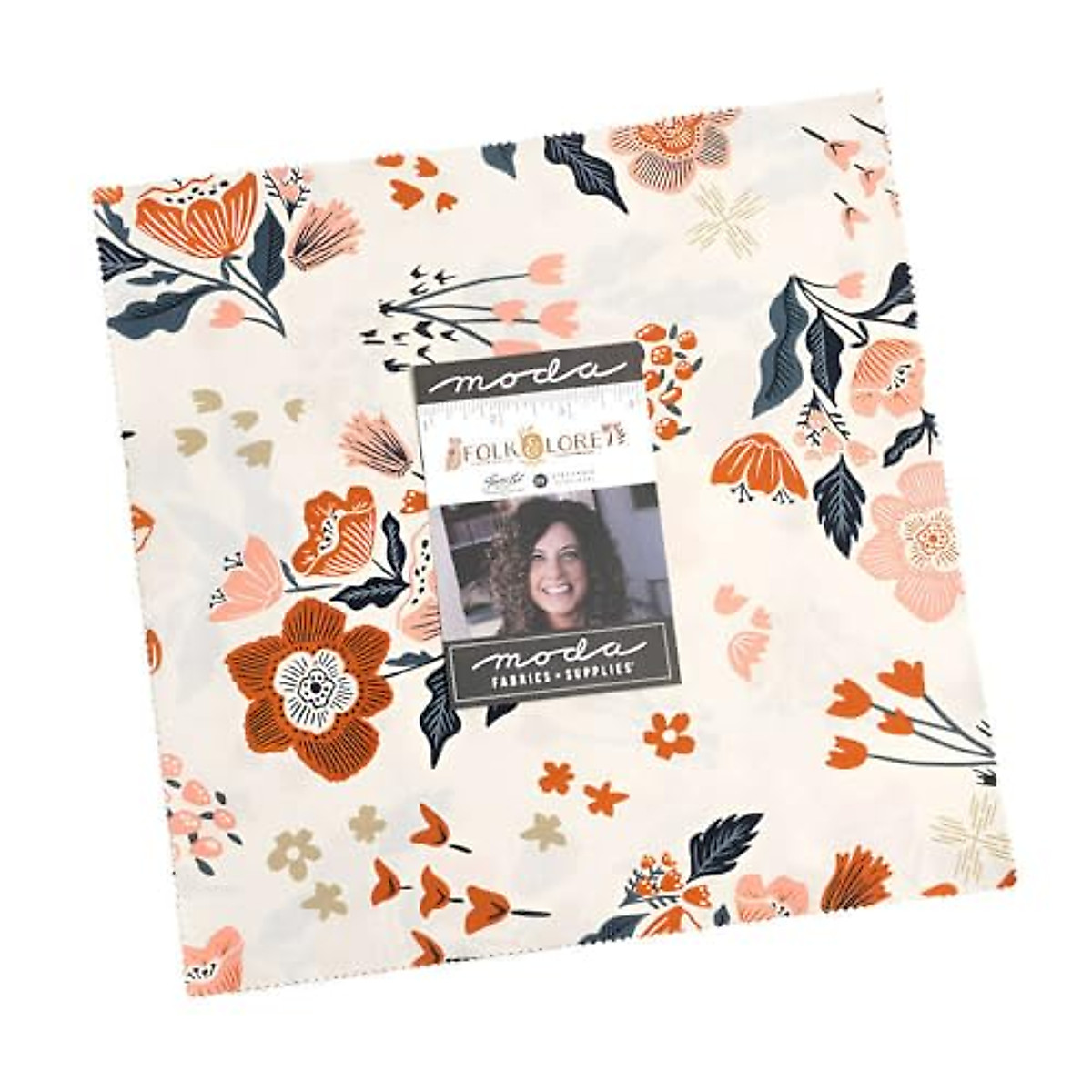 Moda Fabrics Folk & Lore Layer Cake by Fancy That Design House 45600LC, 10 Inches