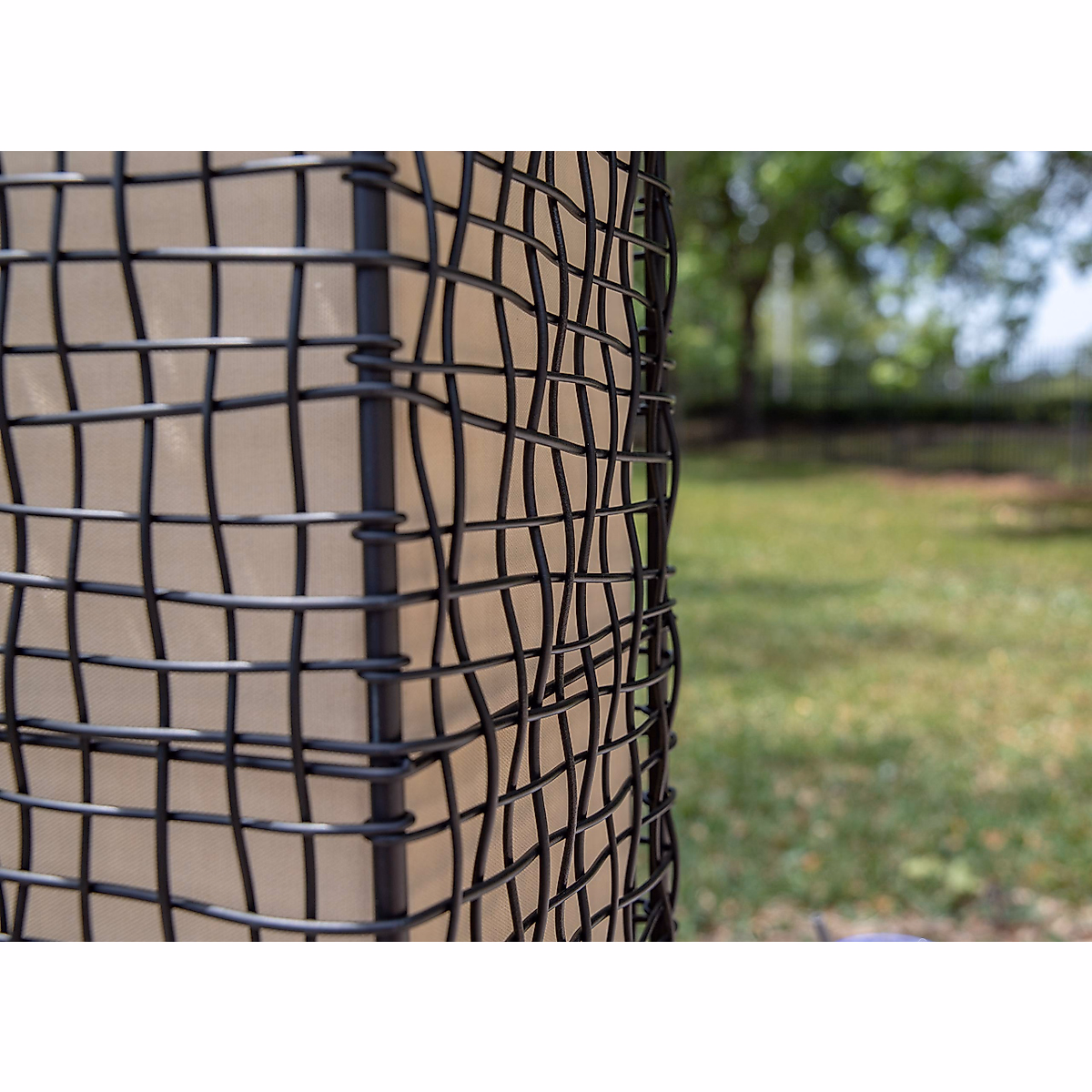 Kenroy Home 32250BRZ Trellis Outdoor Floor Lamp with Black Finish, Casual Style, 51" Height, 11" Width, 11" Depth